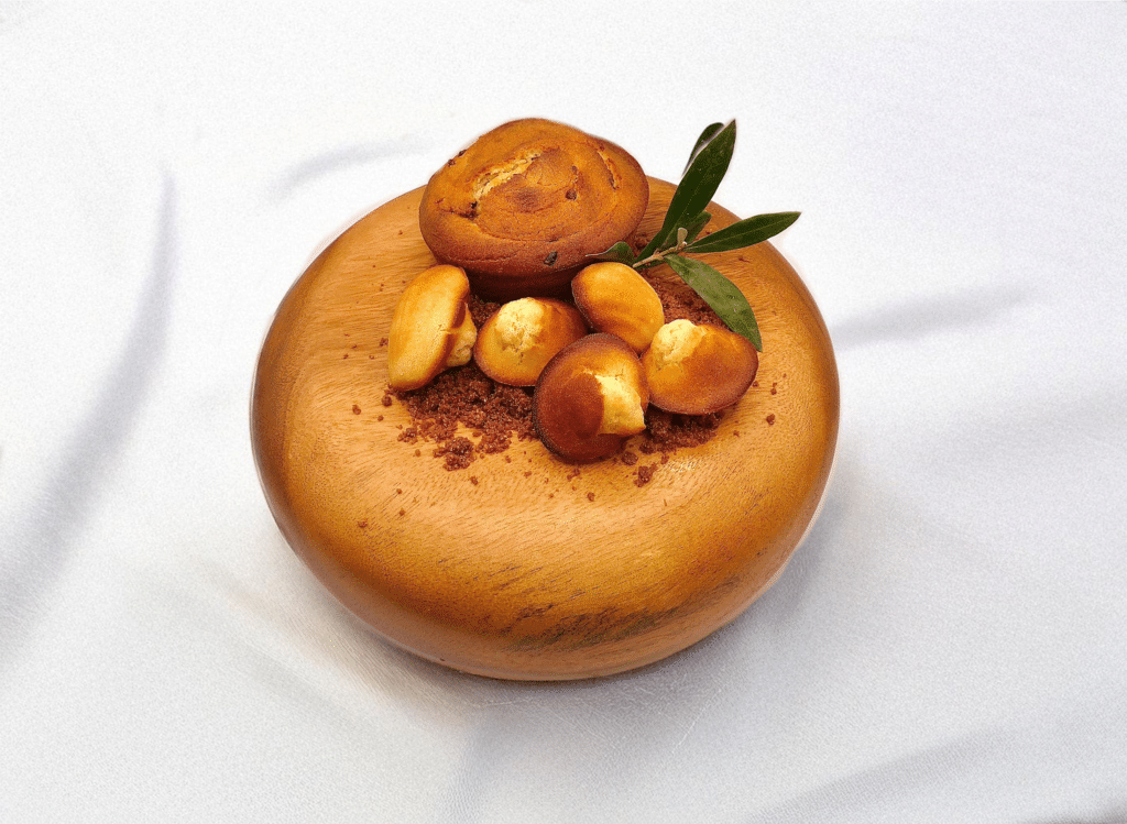 Madeleine au Grand Marnier et au chocolat - Gard aux Chefs